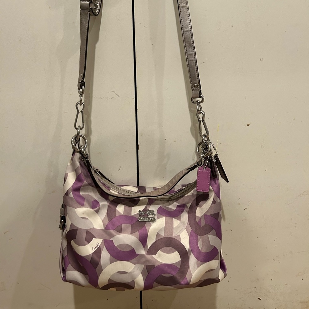 Coach Madison 14420 Optic Chainlink Maggie Shoulder B… - Gem